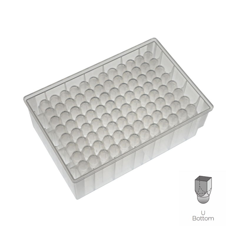 Deep Well Plates, 96-Well, 1.6mL, Square Well, U-bottom – Galactics ...