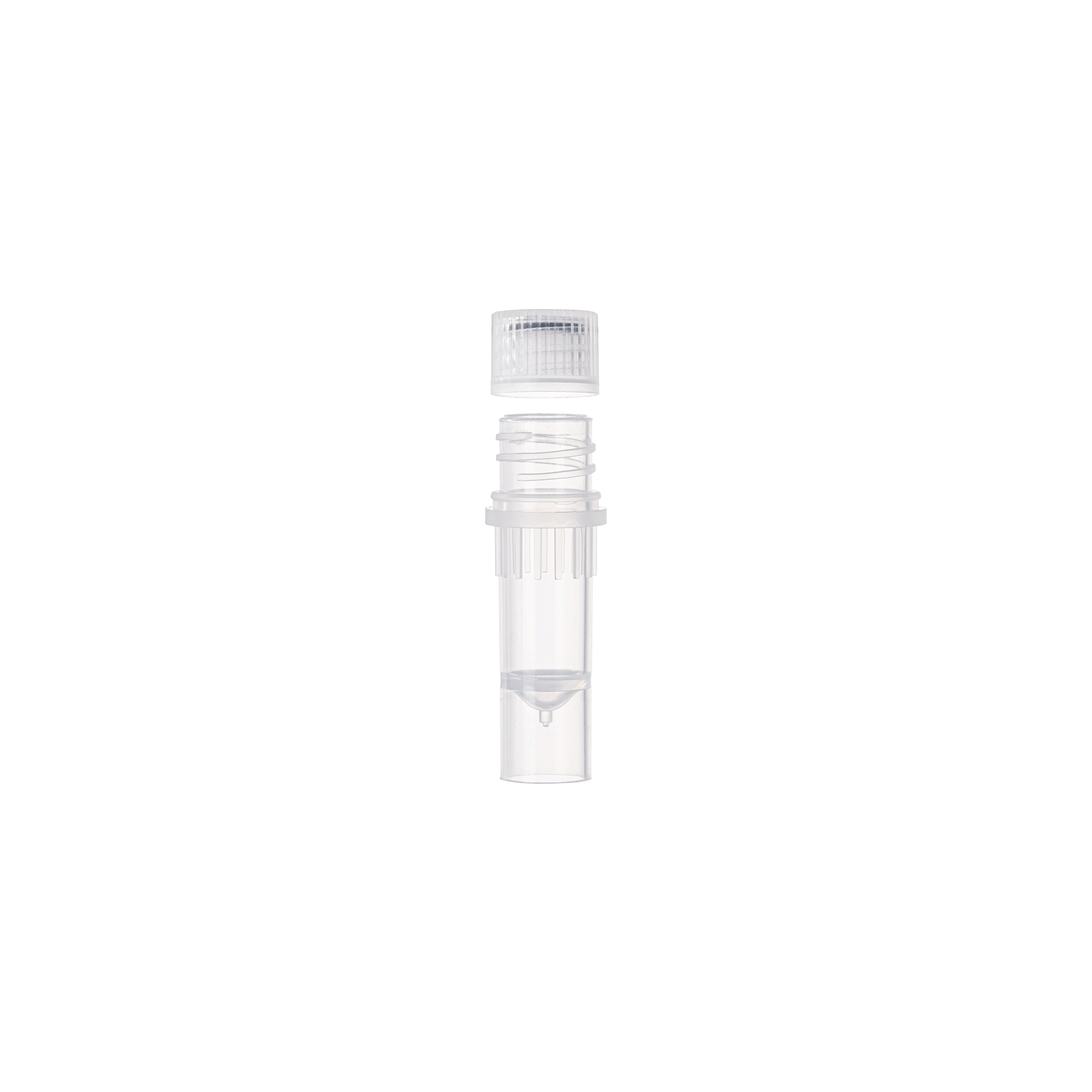 Sterile Assemblies: Ribbed, Skirted Screw Microtubes & Flat Screw Caps ...